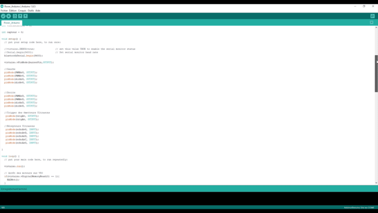 [6/50] Rover Arduino piloté par Bluetooth sur Android avec Virtuino